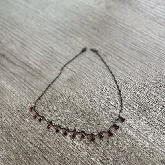Jewelry | Unleash Your Dark Elegance Gothic Ruby Choker Necklace | Poshmark